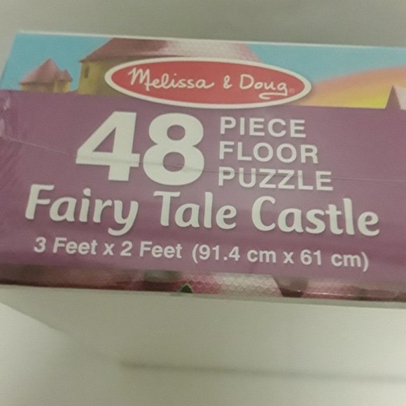 Melissa and Doug | Toys | Melissa Doug Fairy Tale Castle Floor Puzzle ...